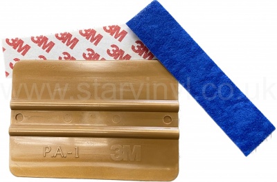 - Starvinyls Ltd 3M Gold Felt edge Squeegee