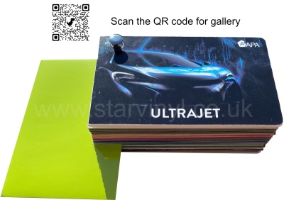 - Starvinyls Ltd APA ULTRAJET Vehicle Wrap Gloss