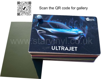 - Starvinyls Ltd APA ULTRAJET Vehicle Wrap Matt / Satin
