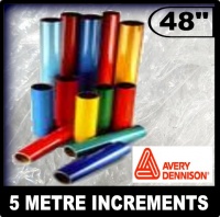 - Starvinyls Ltd Avery 500 Intermediate 1220mm (48") Gloss Vinyl