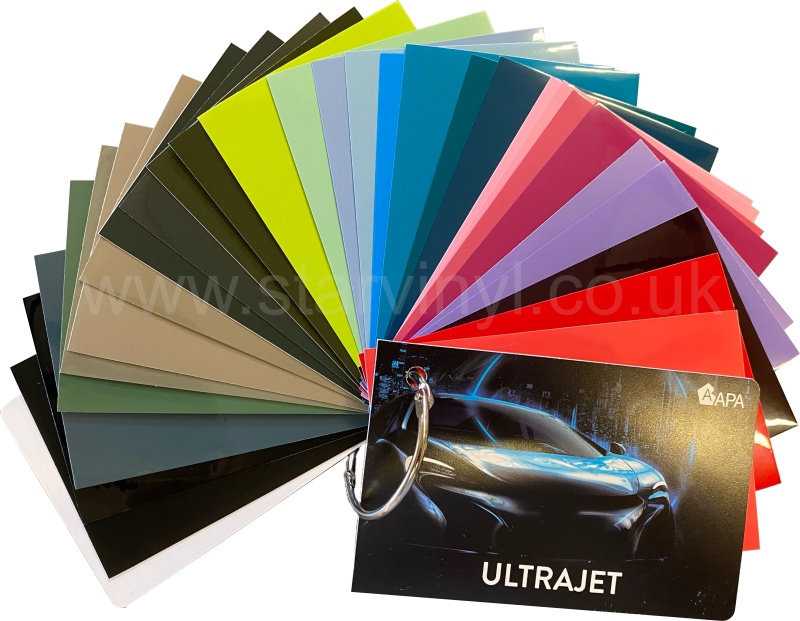 - Starvinyls Ltd APA ULTRAJET Colour Swatch
