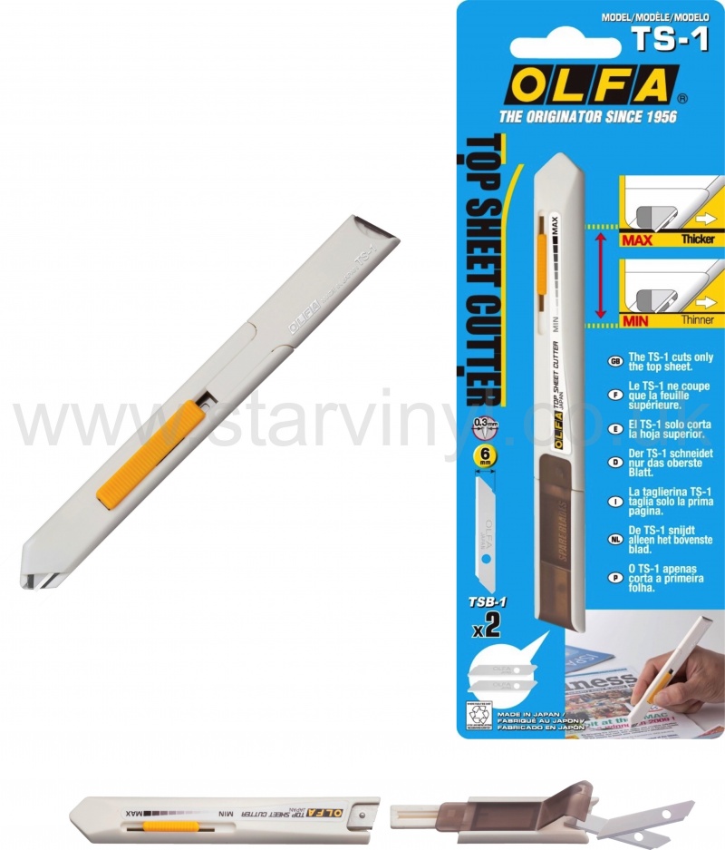- Starvinyls Ltd OLFA Top Sheet Cutter