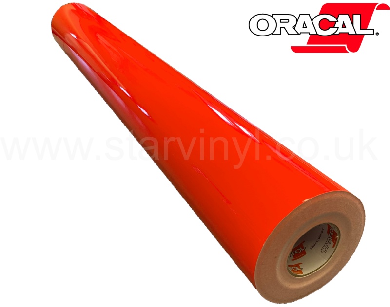 - Starvinyls Ltd Oracal 7510RA Fluorescent Red 1260mm