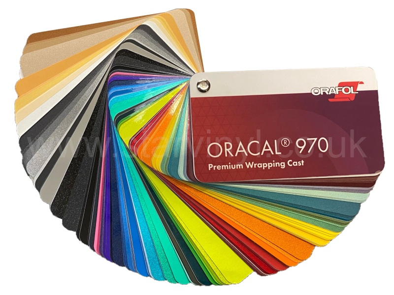 - Starvinyls Ltd Oracal 970RA Fan Swatch