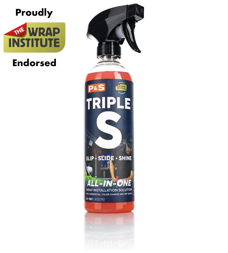 - Starvinyls Ltd Triple S Vehicle Wrap Tack Reducer (Slip - Slide - Shine)
