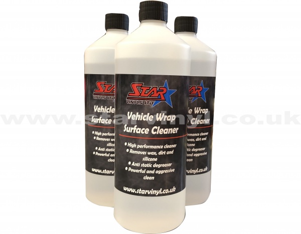 - Starvinyls Ltd Vehicle Wrap Surface Cleaner ( 1 Litre )